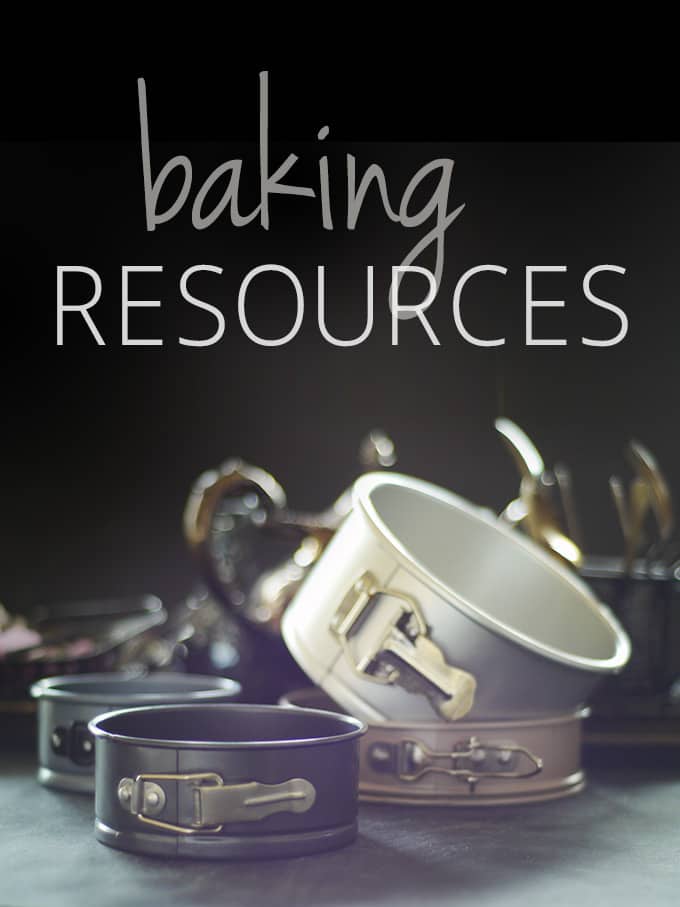 Baking Resources l Unconventional Baker