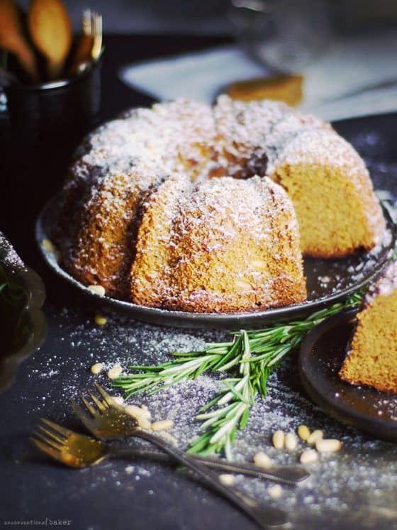 Almond, Rosemary, & Pine Cake Recipe