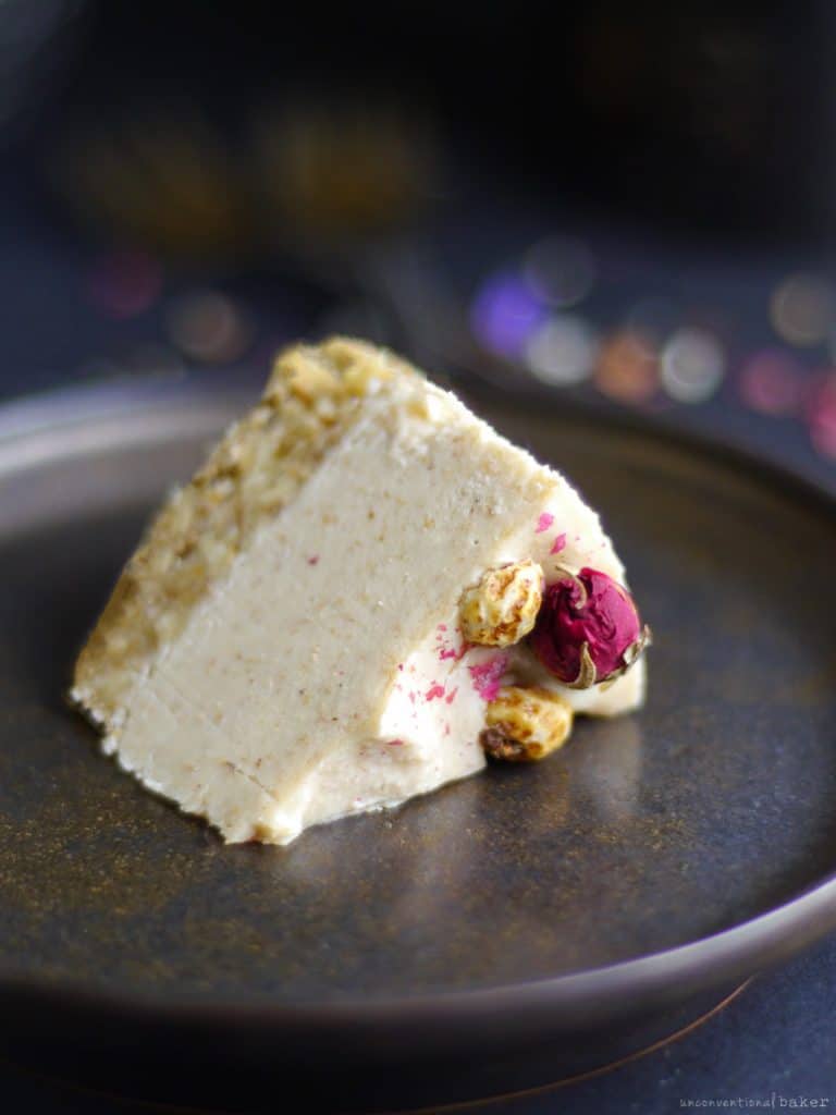 Raw Tigernut Cheesecake (Vegan, Nut-Free, Gluten-Free)