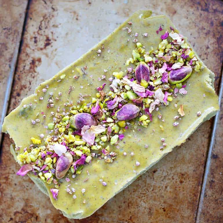 Raw Pistachio Slice Recipe
