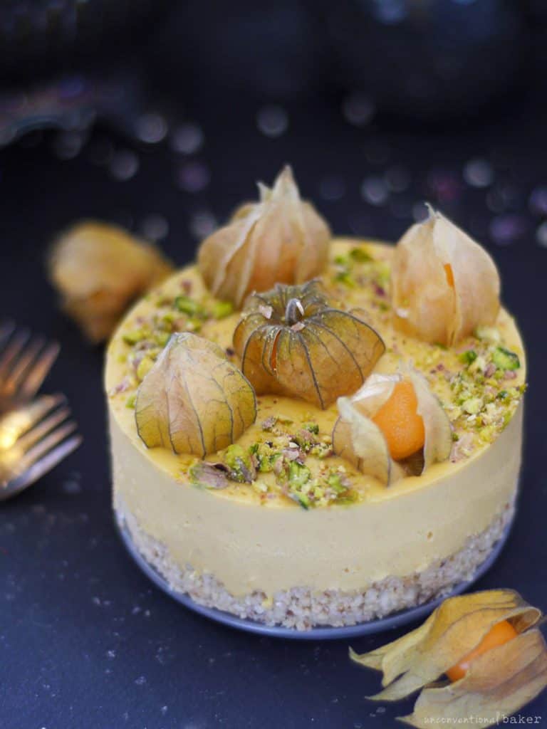 Raw Physalis Cheesecake Recipe