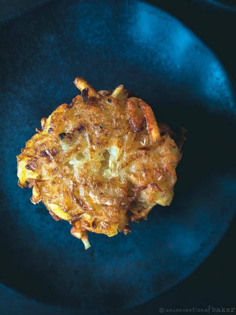 Vegan Hash Browns (Gluten-Free Recipe with Baked Oil-Free Option)