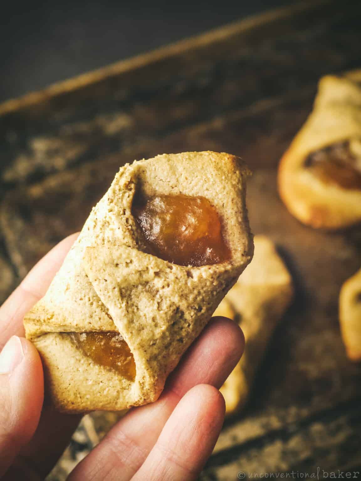 Almond Apricot Cookies (Vegan, Gluten-Free)